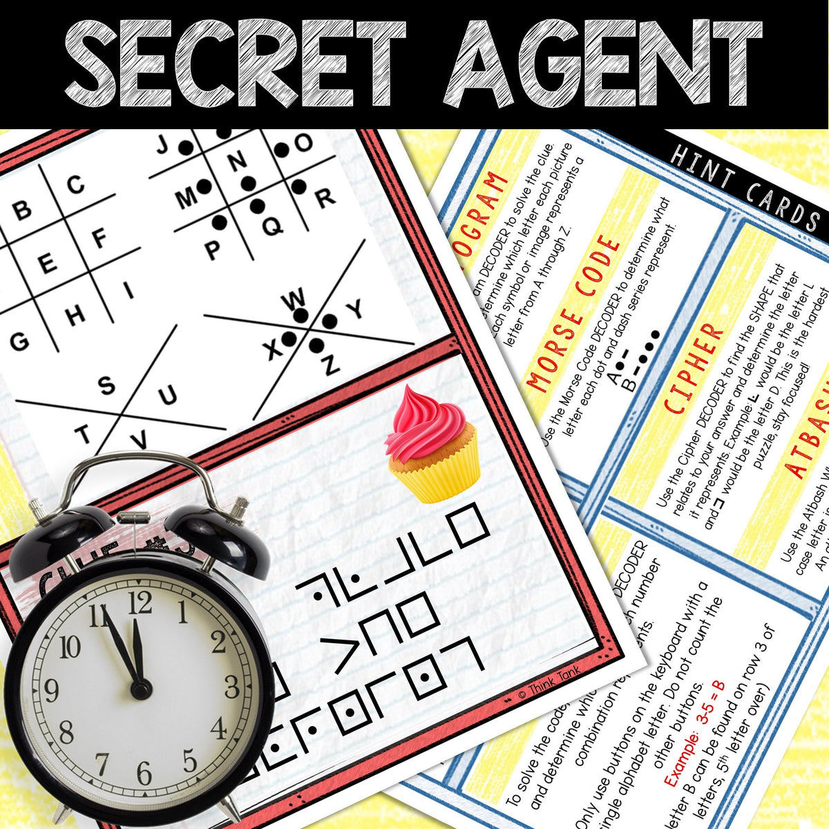 Murder Mystery Game for Kids – Spy Party – Birthday Bandit – Secret Ag