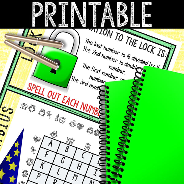 Escape Room for Kids - DIY Printable Game – Wizard School