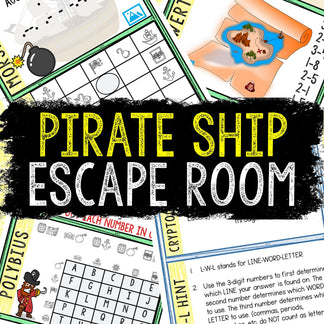 Escape Room for Kids - Printable Party Game – Pirate Ship