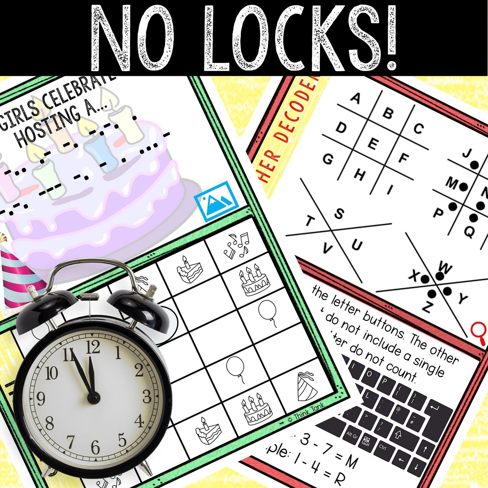Escape Room for Kids - Printable Party Game – Birthday Bash