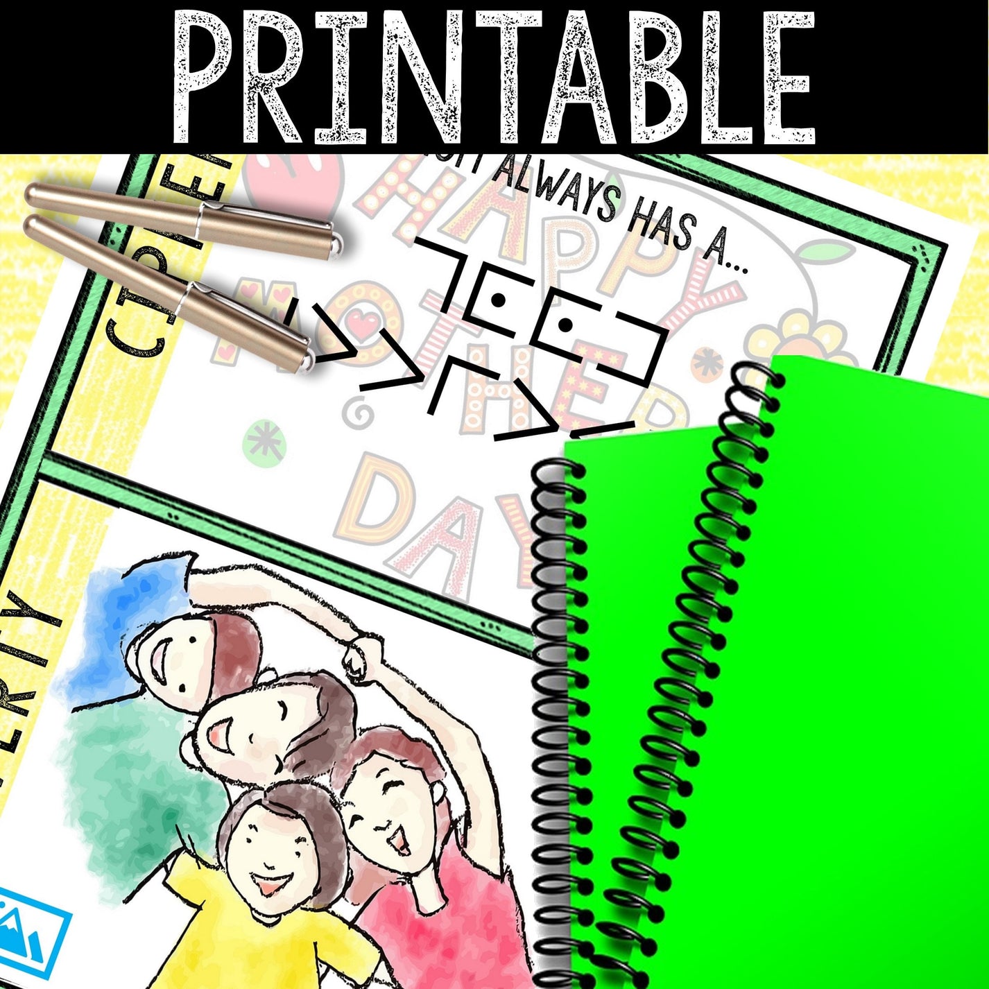 Escape Room for Kids - Printable Party Game – Mother's Day