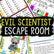 Escape Room for Kids - DIY Printable Game – Evil Scientist