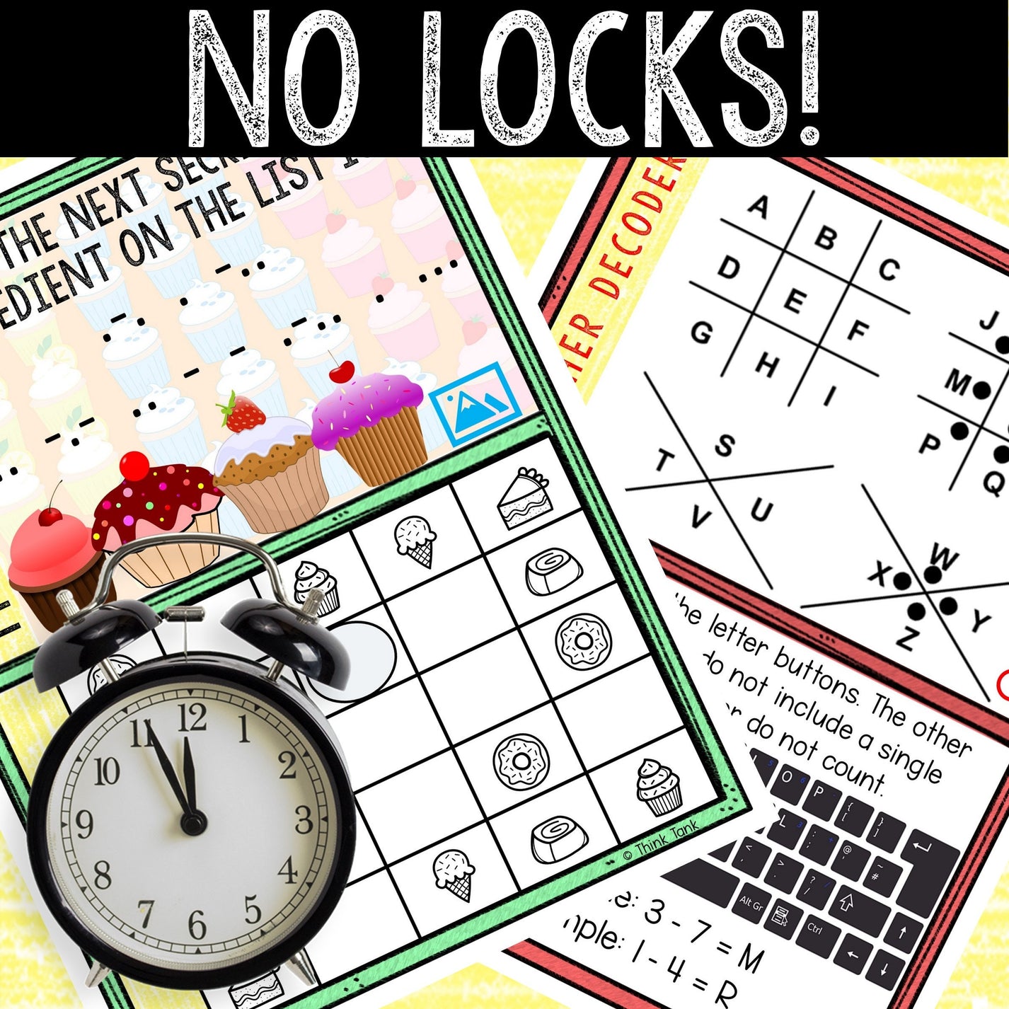 Escape Room for Kids - DIY Printable Game – Cupcake Contest