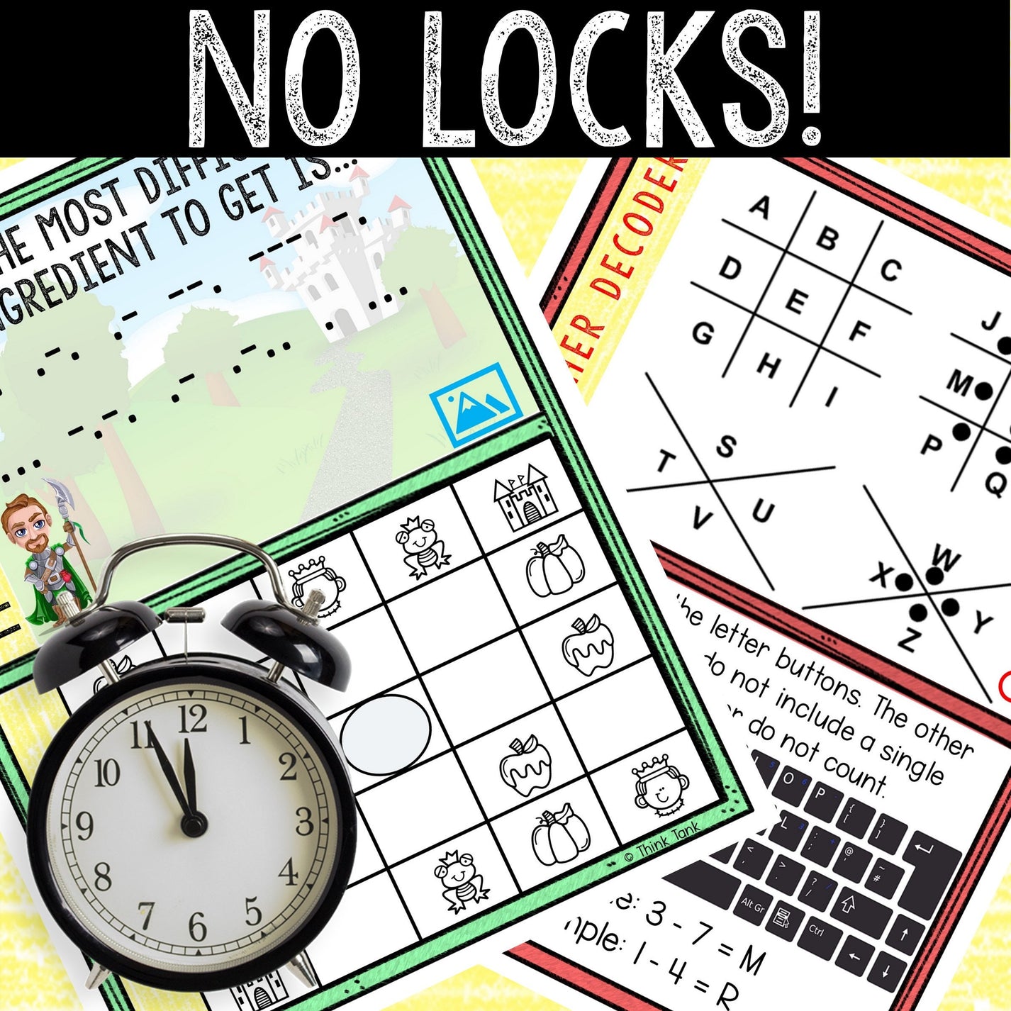 Escape Room for Kids - DIY Printable Game – Wizard School