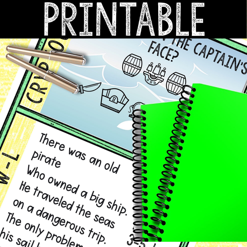 Escape Room for Kids - DIY Printable Game – Pirates Cove
