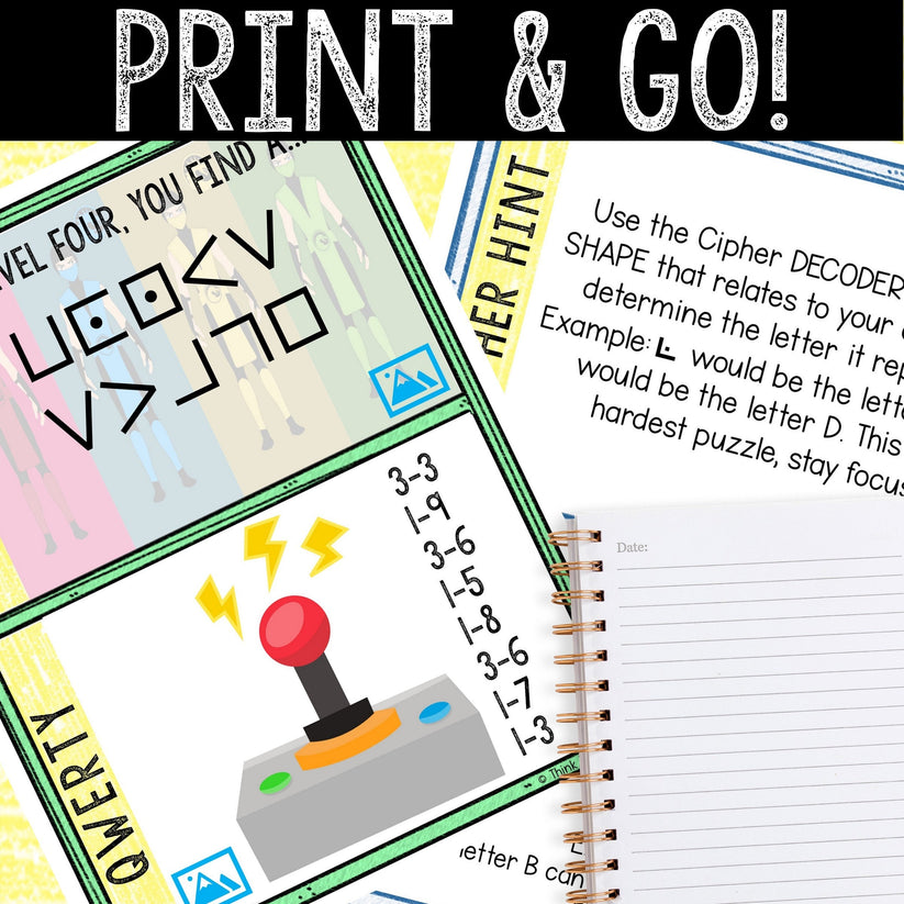 Escape Room for Kids - DIY Printable Game – Trapped in Game