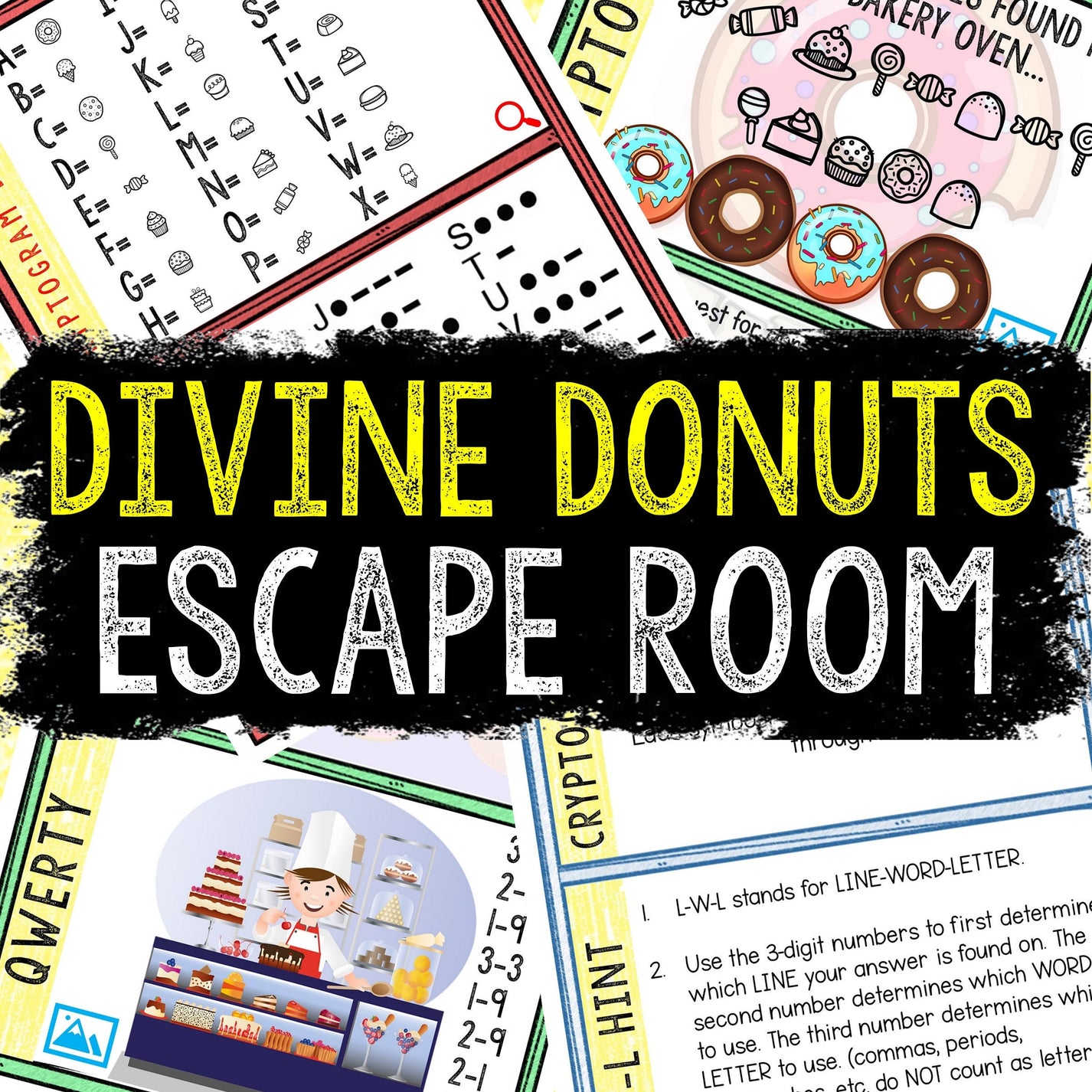 Escape Room for Kids - DIY Printable Game – Divine Donuts