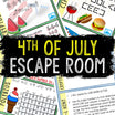 Escape Room for Kids - Printable Party Game – 4th of July