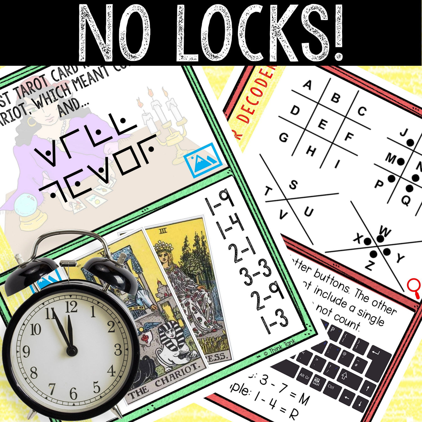 Escape Room Game for Kids - Printable Party Game – Psychic