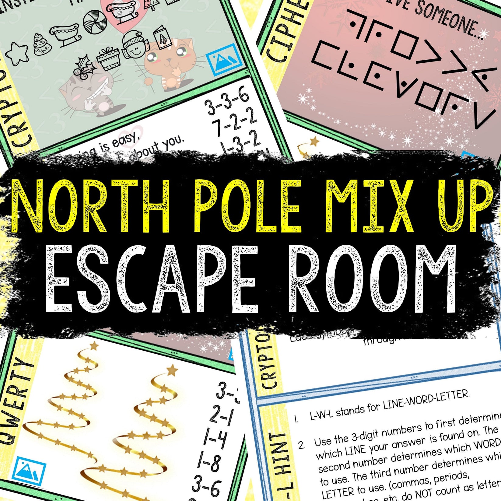 Christmas Escape Room for Kids - Party Game – North Pole Mix