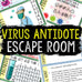 Escape Room for Kids - Printable Party Game – Virus Antidote