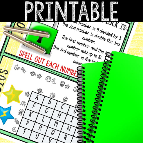 Escape Room for Kids - DIY Printable Game – Alien Invasion