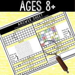 Escape Room for Kids - Printable Party Game – Time Travel