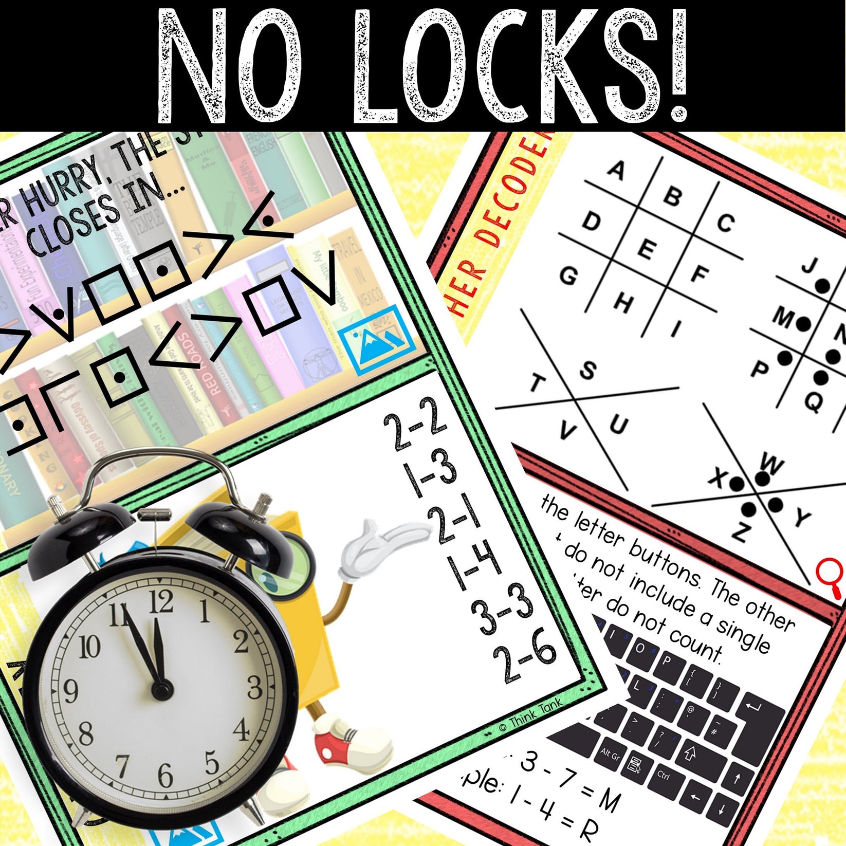 Escape Room for Kids - Printable Party Game – Percy's Quest