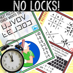Escape Room for Kids - Printable Party Game – Baseball