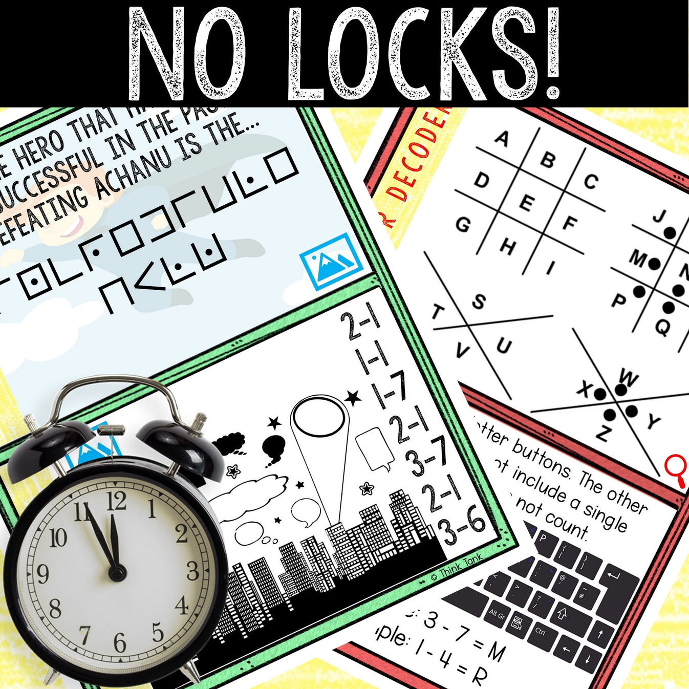 Escape Room for Kids - Printable Party Game – Superhero