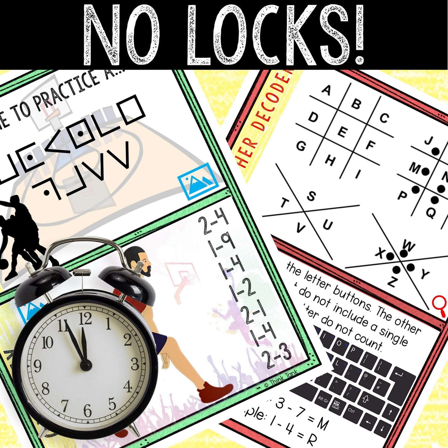 Escape Room for Kids - DIY Printable Game – Basketball