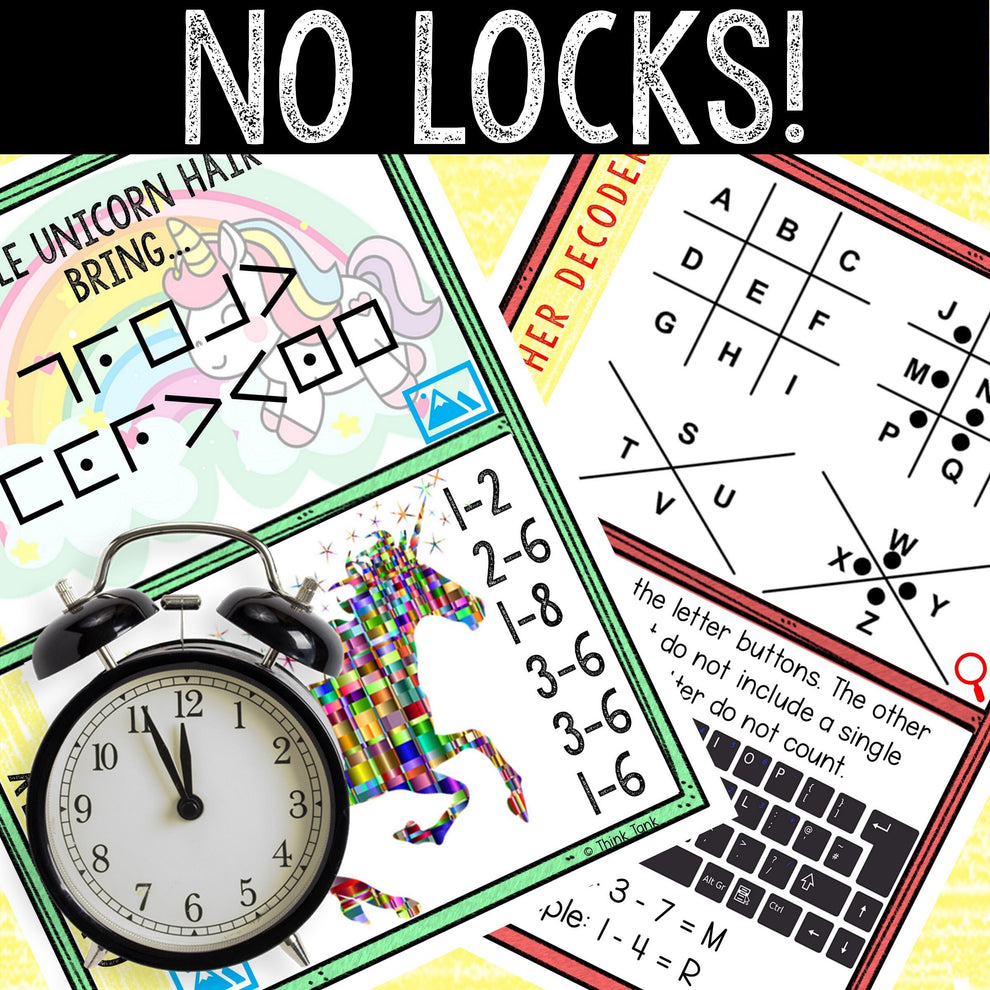 Escape Room for Kids - Printable Party Game – Unicorns